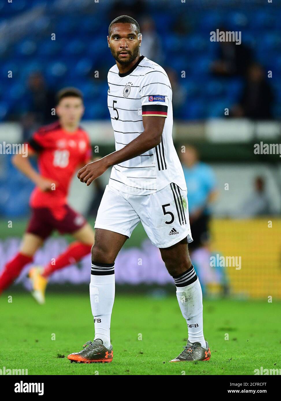 Basel, Schweiz. 06th Sep, 2020. Jonathan Tah (Germany). GES/Soccer/UEFA ...