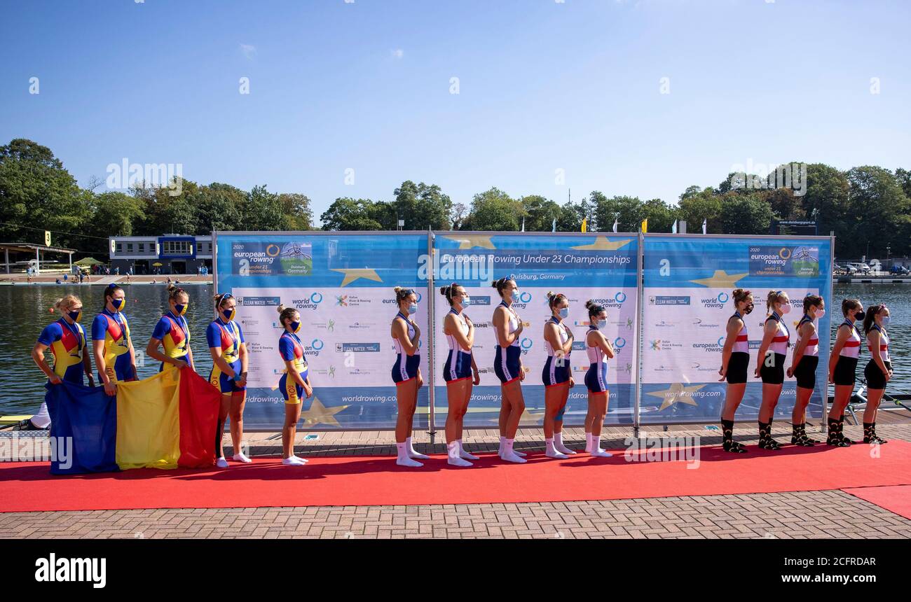 Duisburg, Deutschland. 06th Sep, 2020. Germany, Duisburg, Regattabahn ...