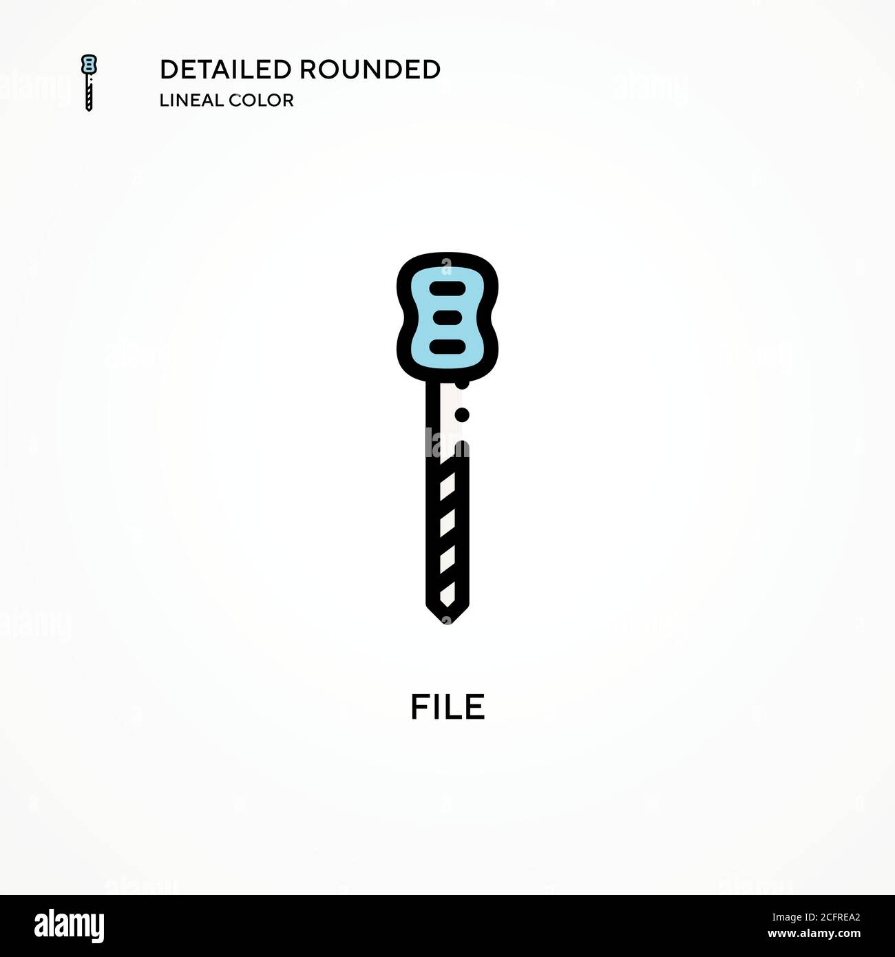 File vector icon. Modern vector illustration concepts. Easy to edit and ...