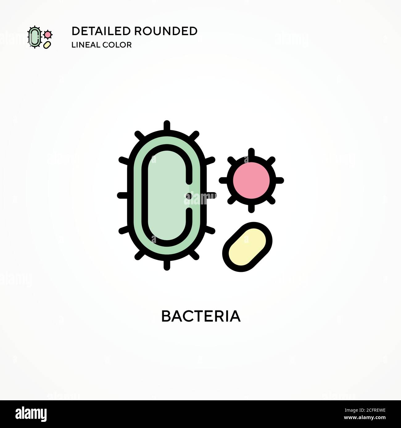 3d coli bacteria Stock Vector Images - Alamy
