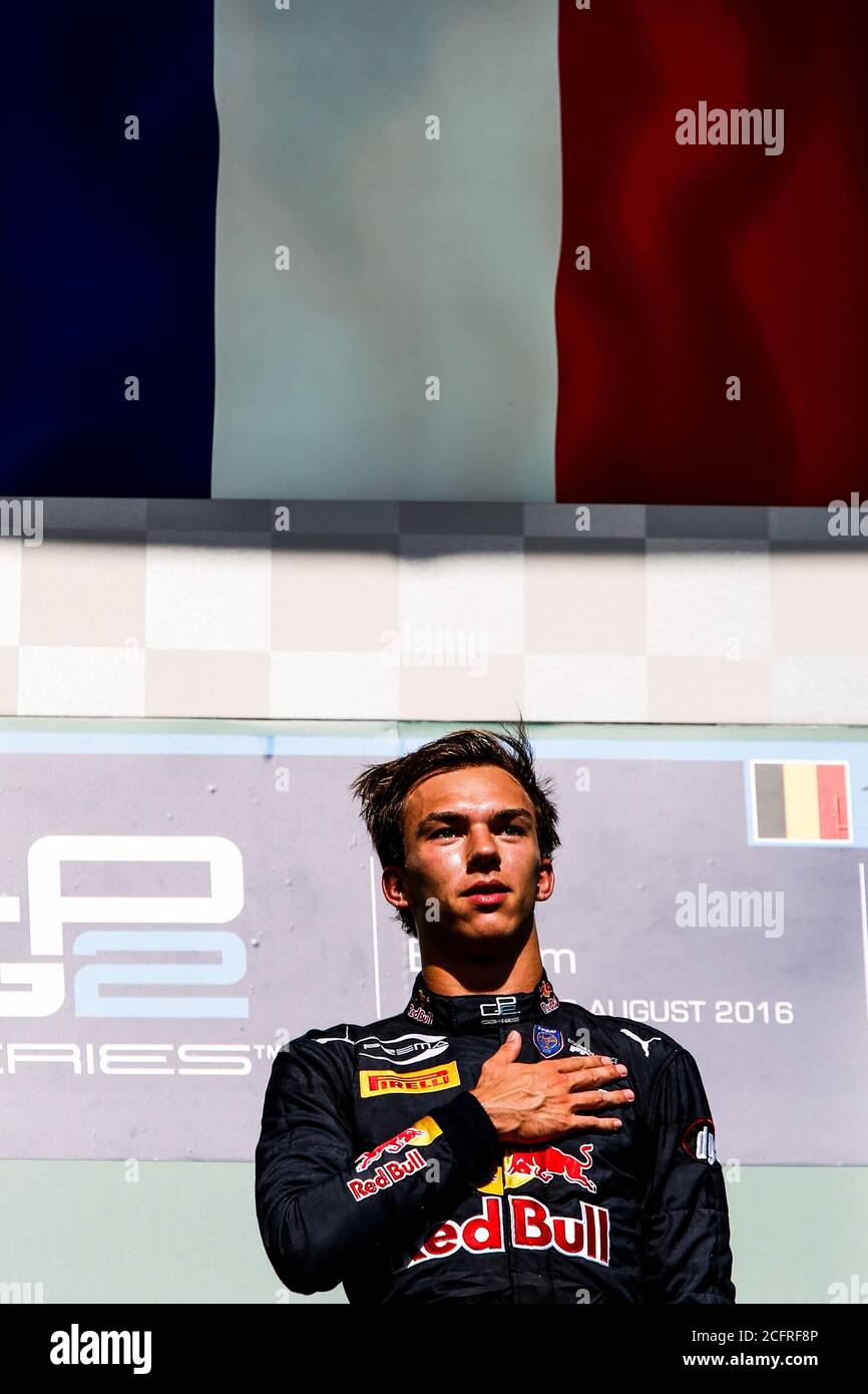 Podium in spa francorchamps hi-res stock photography and images - Alamy