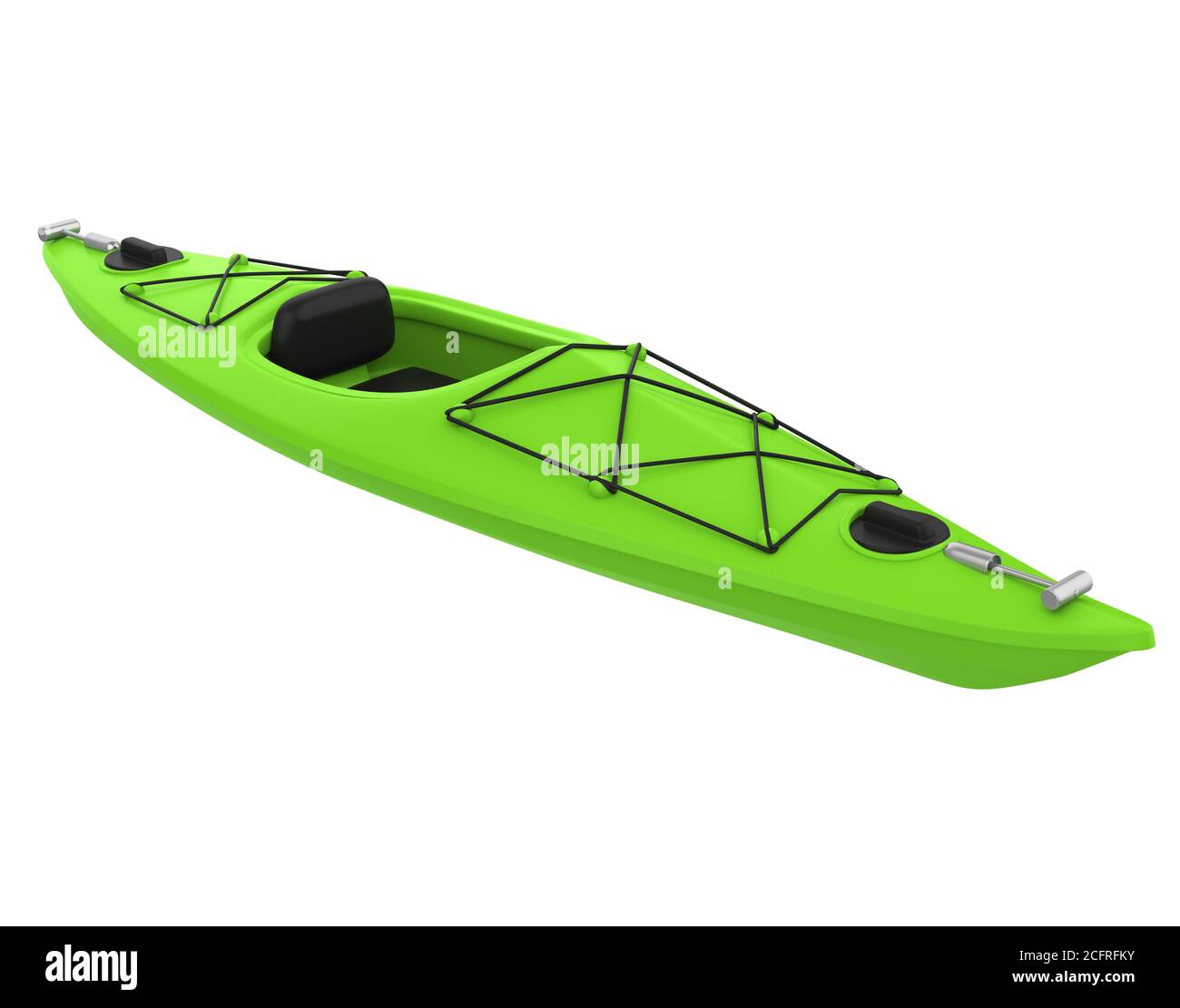 Kayak paddle water trip Cut Out Stock Images & Pictures - Alamy