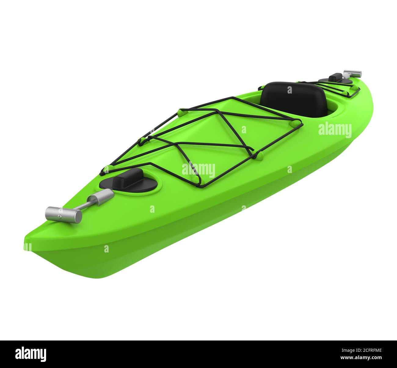 Kayak paddle water trip Cut Out Stock Images & Pictures - Alamy