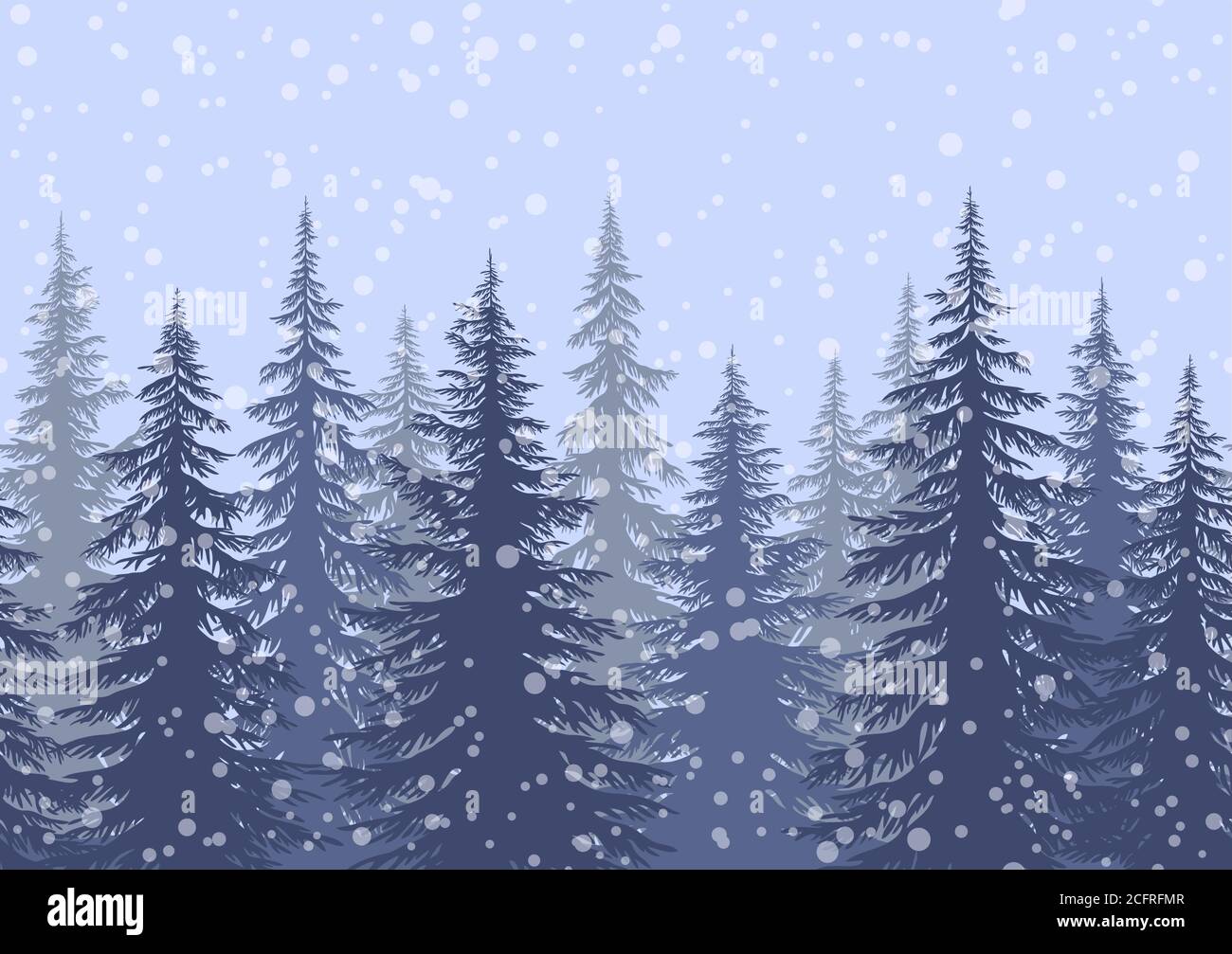 Winter Landscape Tile