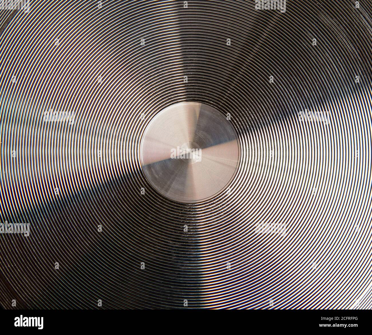 Brushed metal texture circular pattern hi-res stock photography and ...