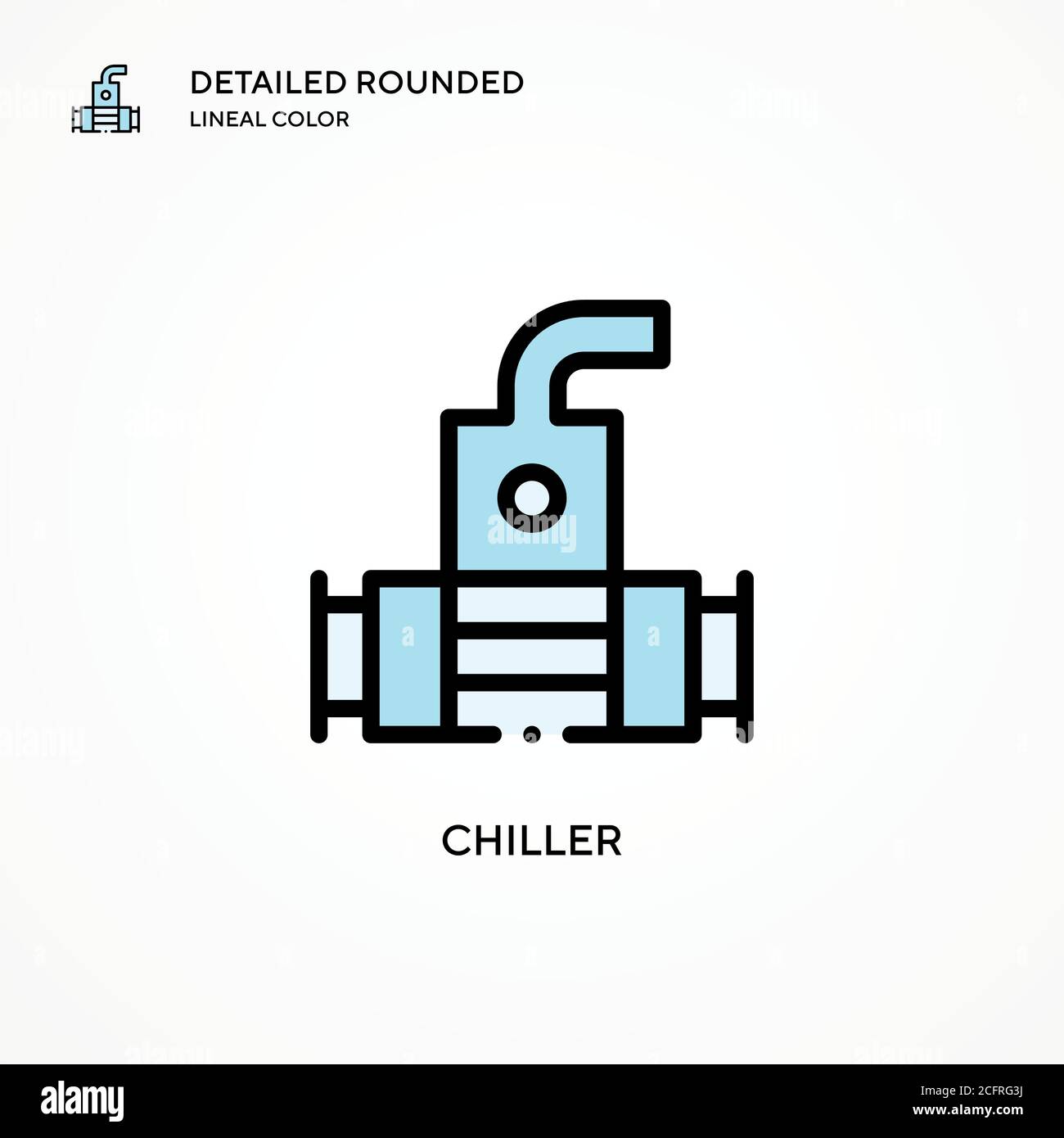 Refrigerant tower Stock Vector Images - Alamy