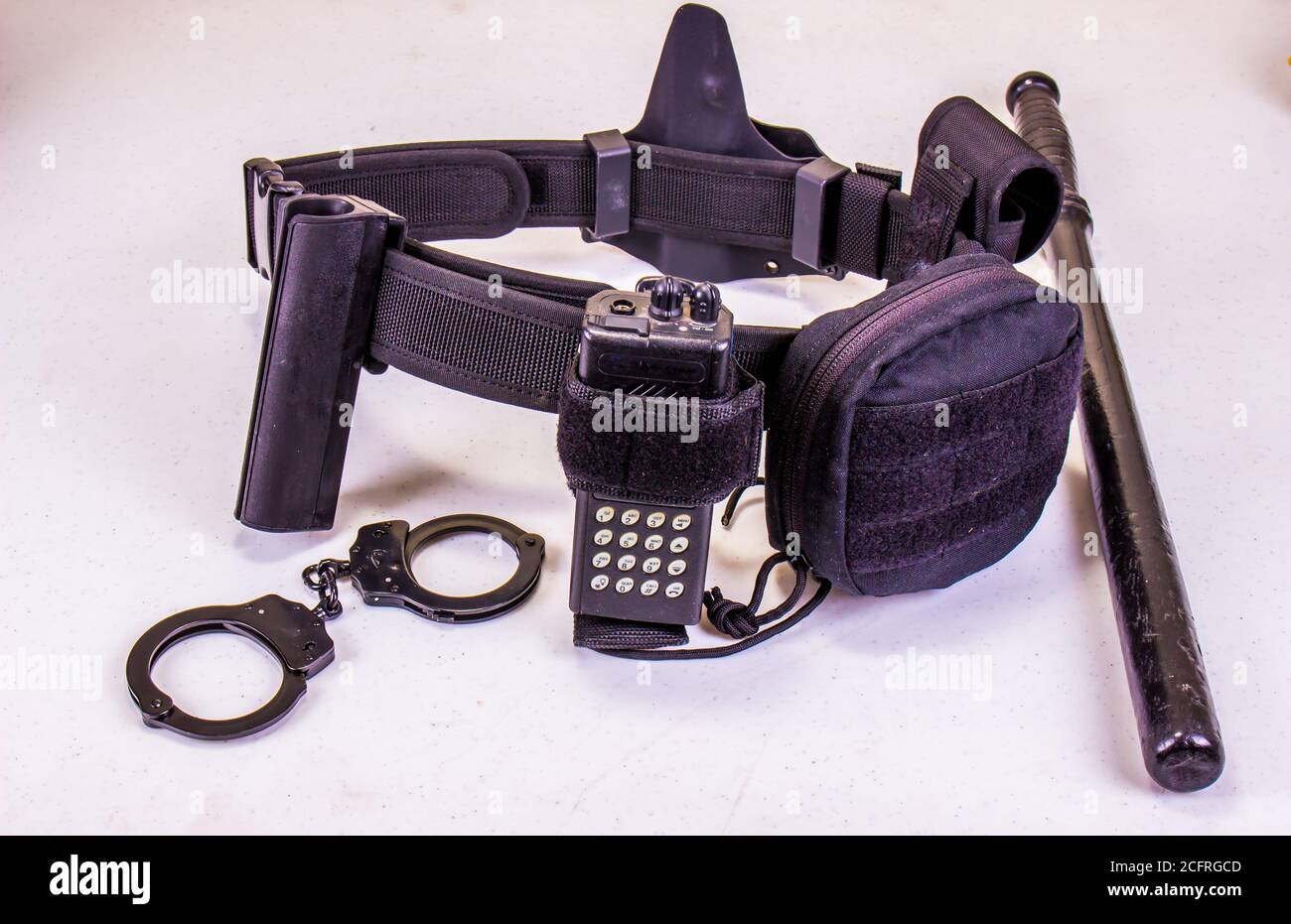 Police Utility Belt Setup
