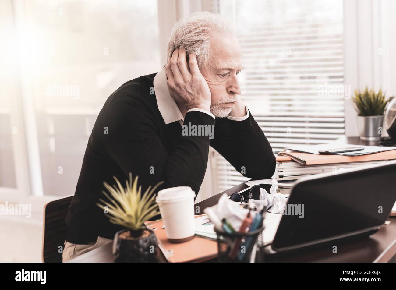 Messy cluttered office desk workspace hi-res stock photography and ...