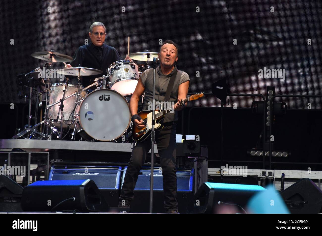 Milano Italy 03/07/2016 : Live concert of Bruce Springsteen at the San ...