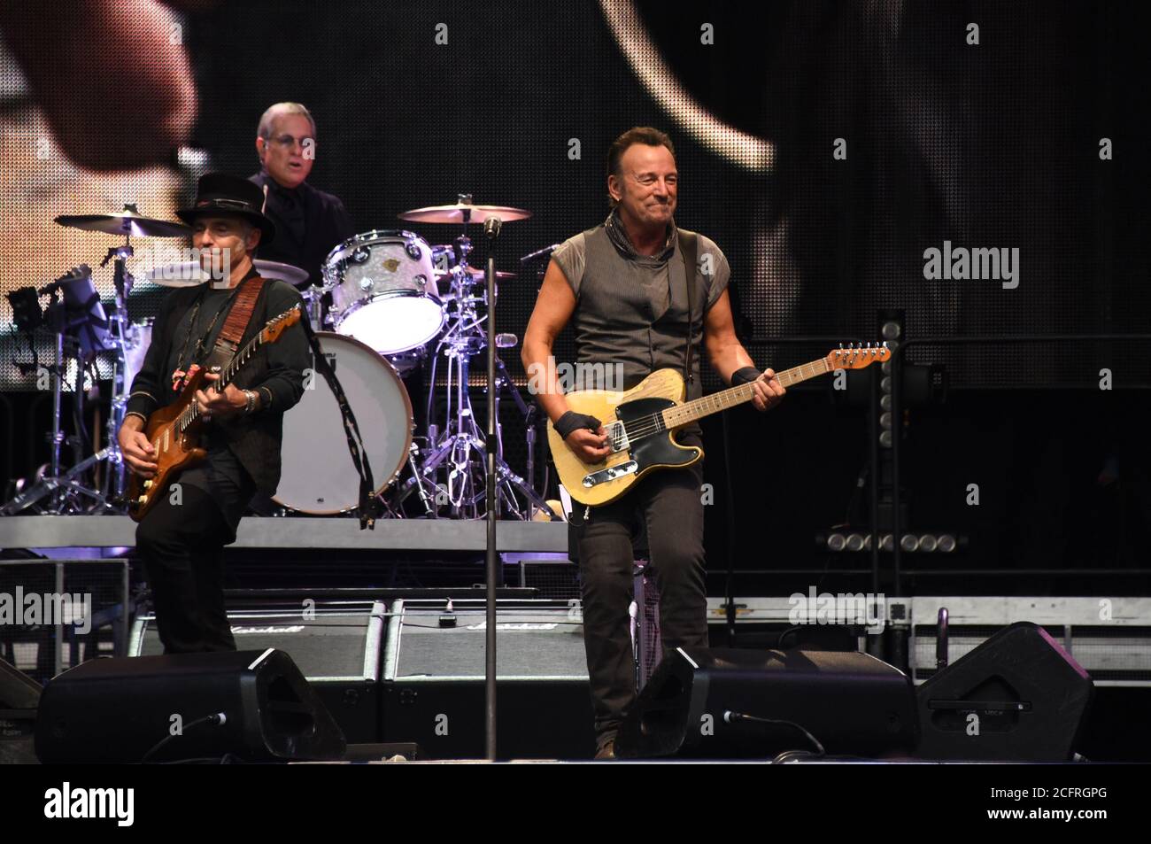 Milano Italy 03/07/2016 : Live concert of Bruce Springsteen at the San ...