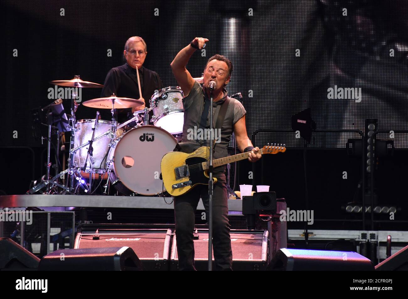 Milano Italy 03/07/2016 : Live concert of Bruce Springsteen at the San ...