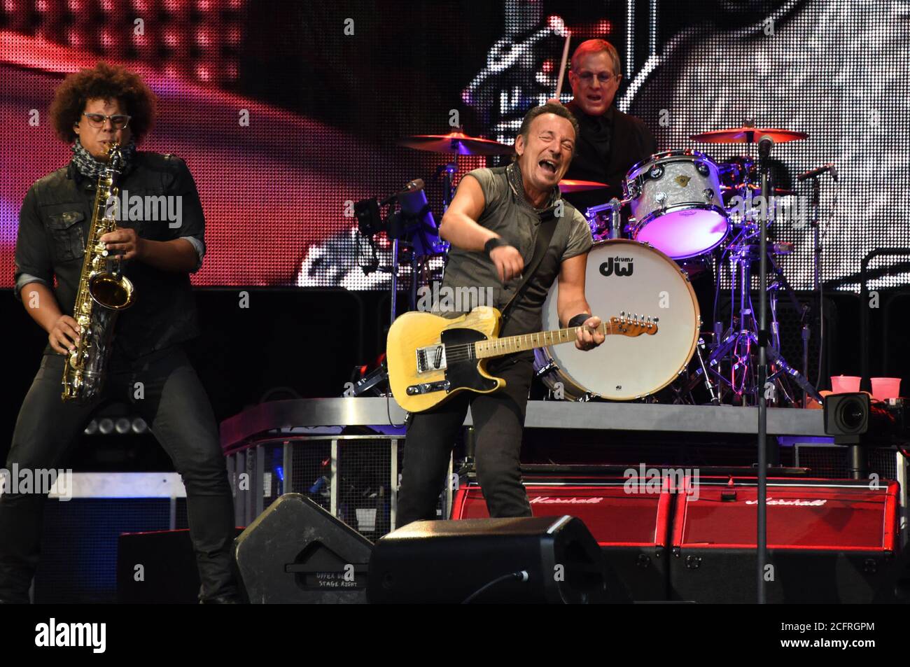 Milano Italy 03/07/2016 : Live concert of Bruce Springsteen at the San ...
