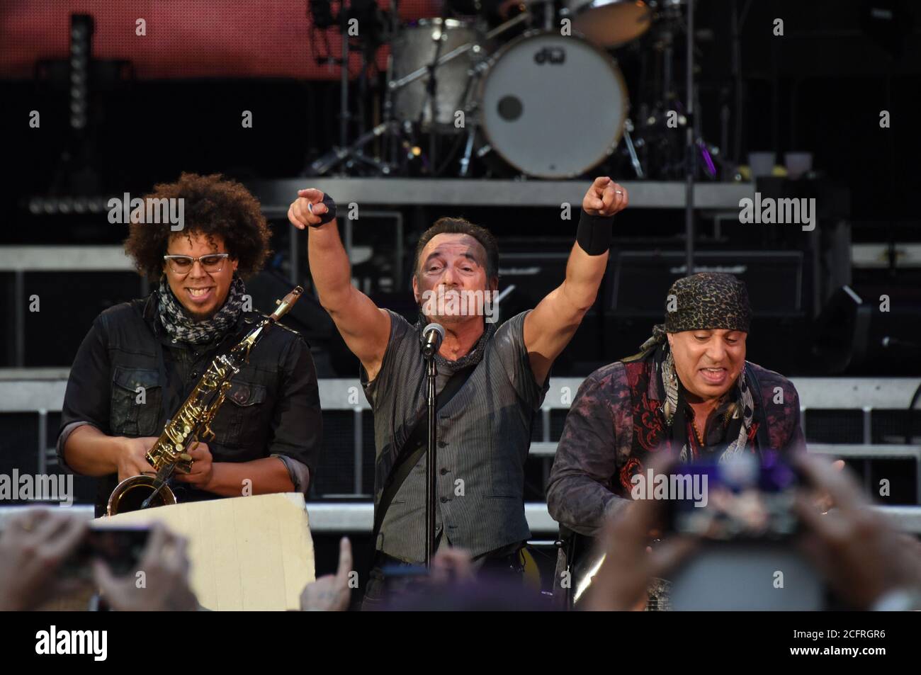 Milano Italy 03/07/2016 : Live concert of Bruce Springsteen at the San ...