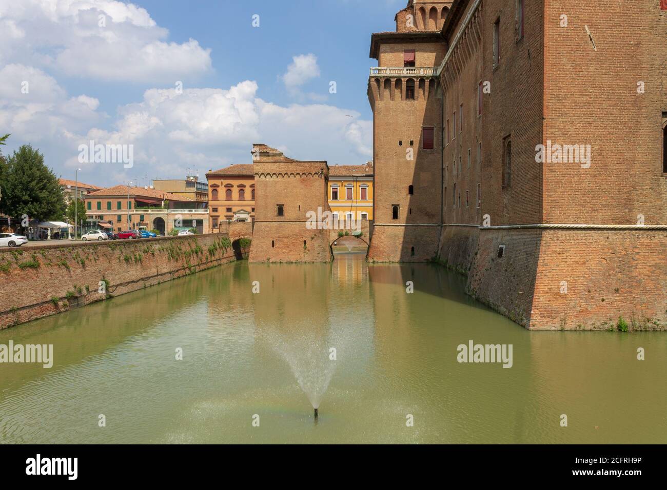 Estense castle ferrara emilia romagna hi-res stock photography and ...