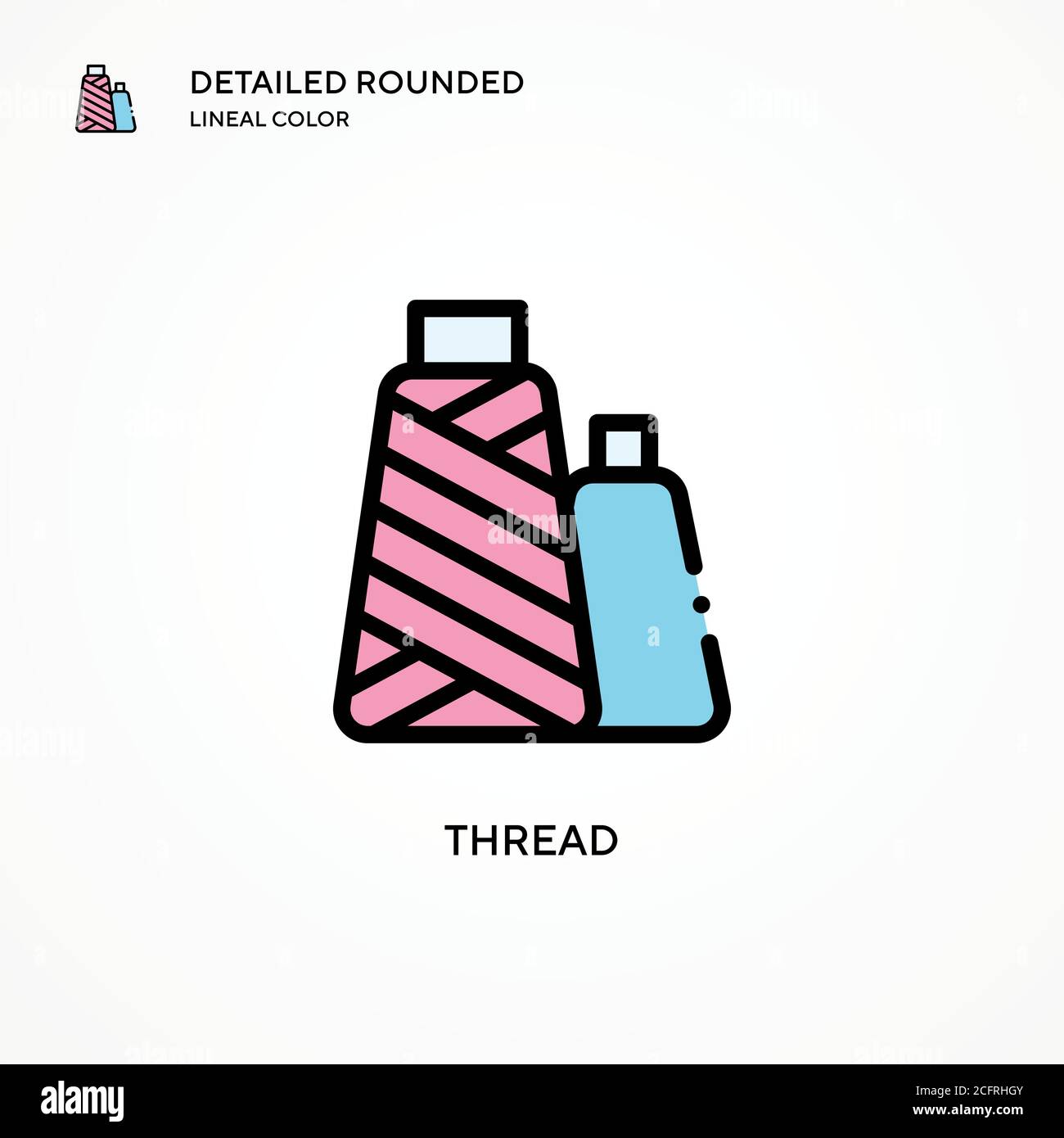 Easy threading Stock Vector Images - Alamy