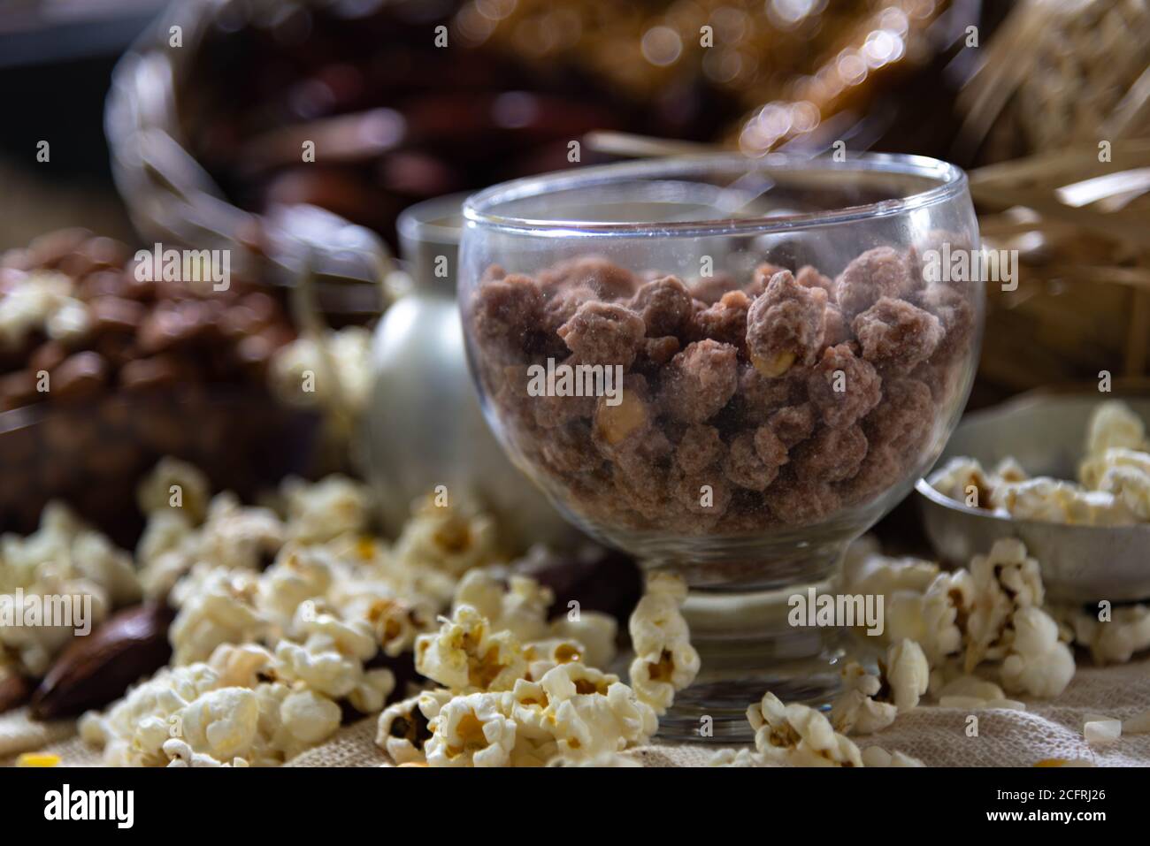 Typical foods. Sweet and savory. June festivals in Brazil. Carrapinha ...