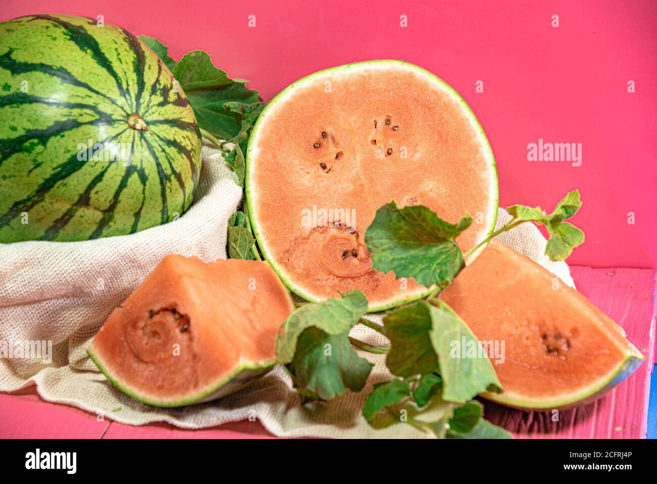 Watermelon Fruit Watermelons Are Usually Eaten Fresh Only Chilled A Delicious Juice Can Be