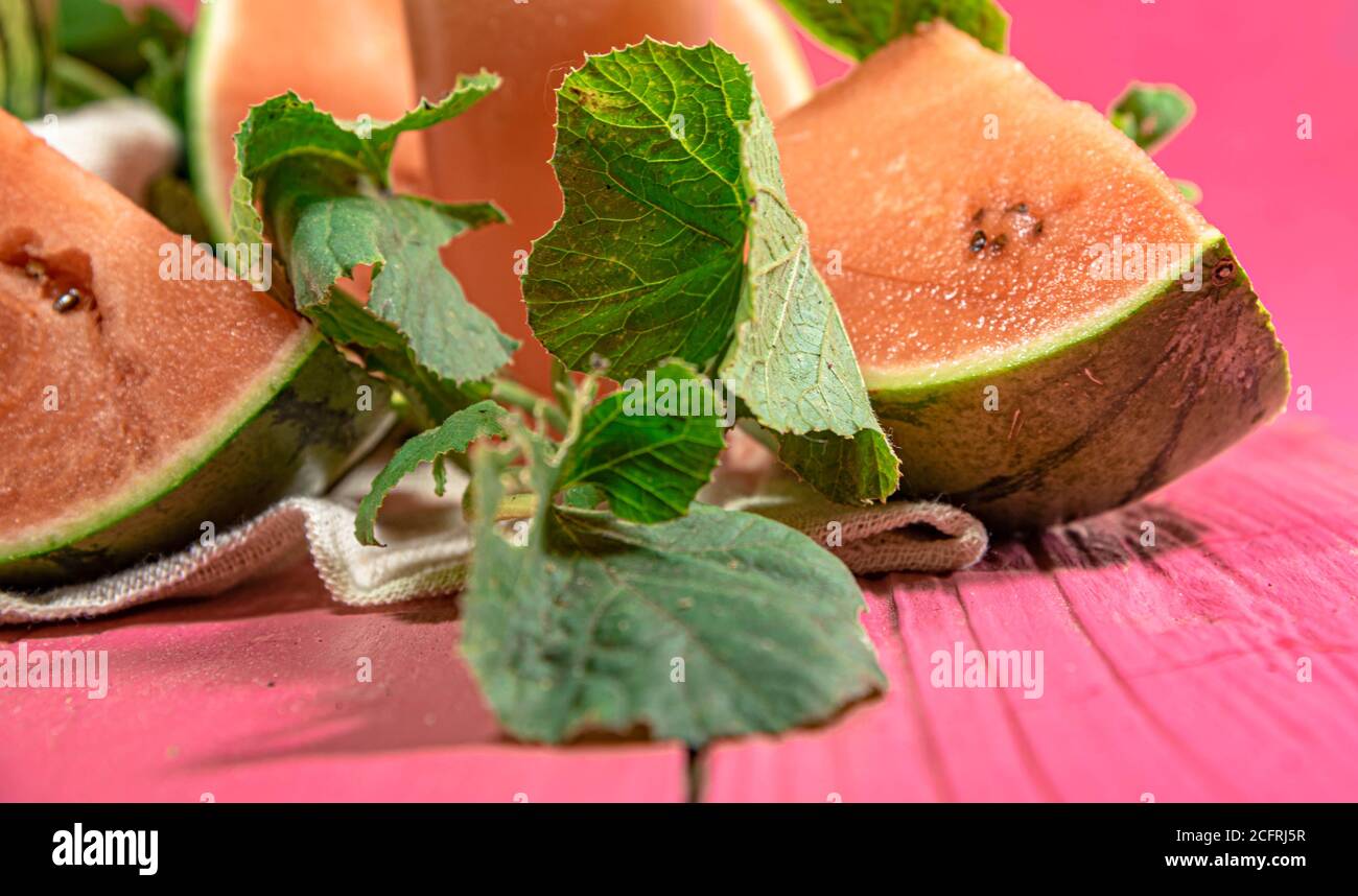 Watermelon Fruit Watermelons Are Usually Eaten Fresh Only Chilled A Delicious Juice Can Be