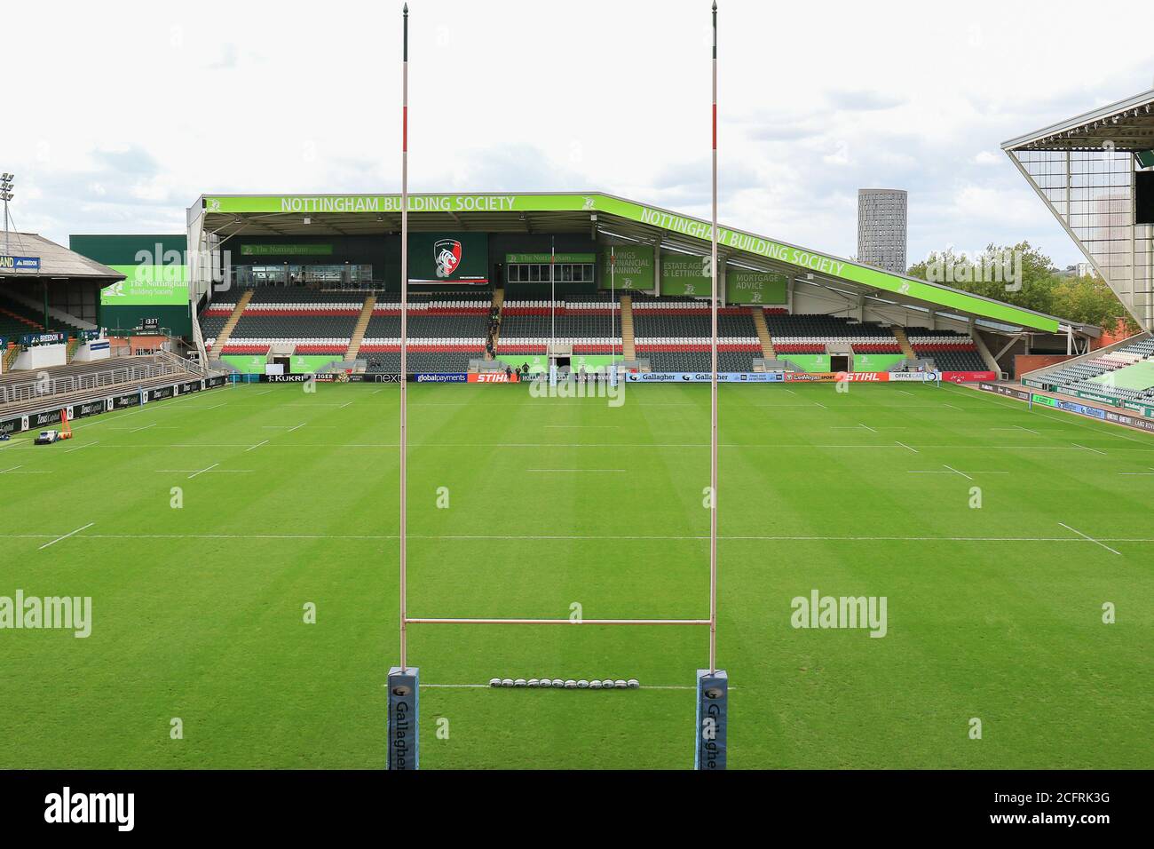 Welford road leicester tigers stadium hi-res stock photography and ...