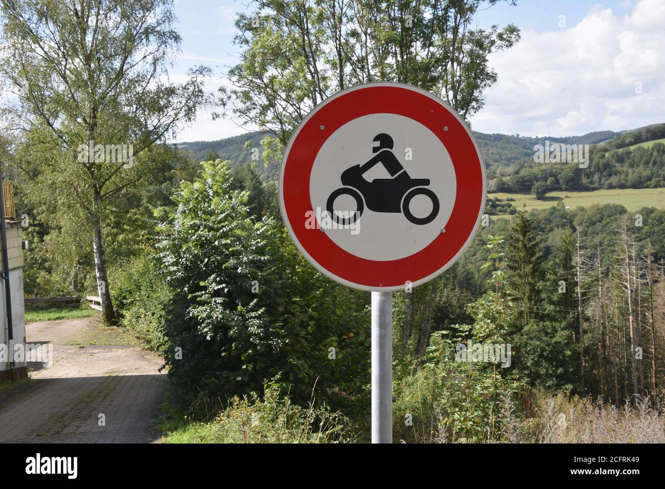 Motorcycles Prohibited High Resolution Stock Photography and Images - Alamy