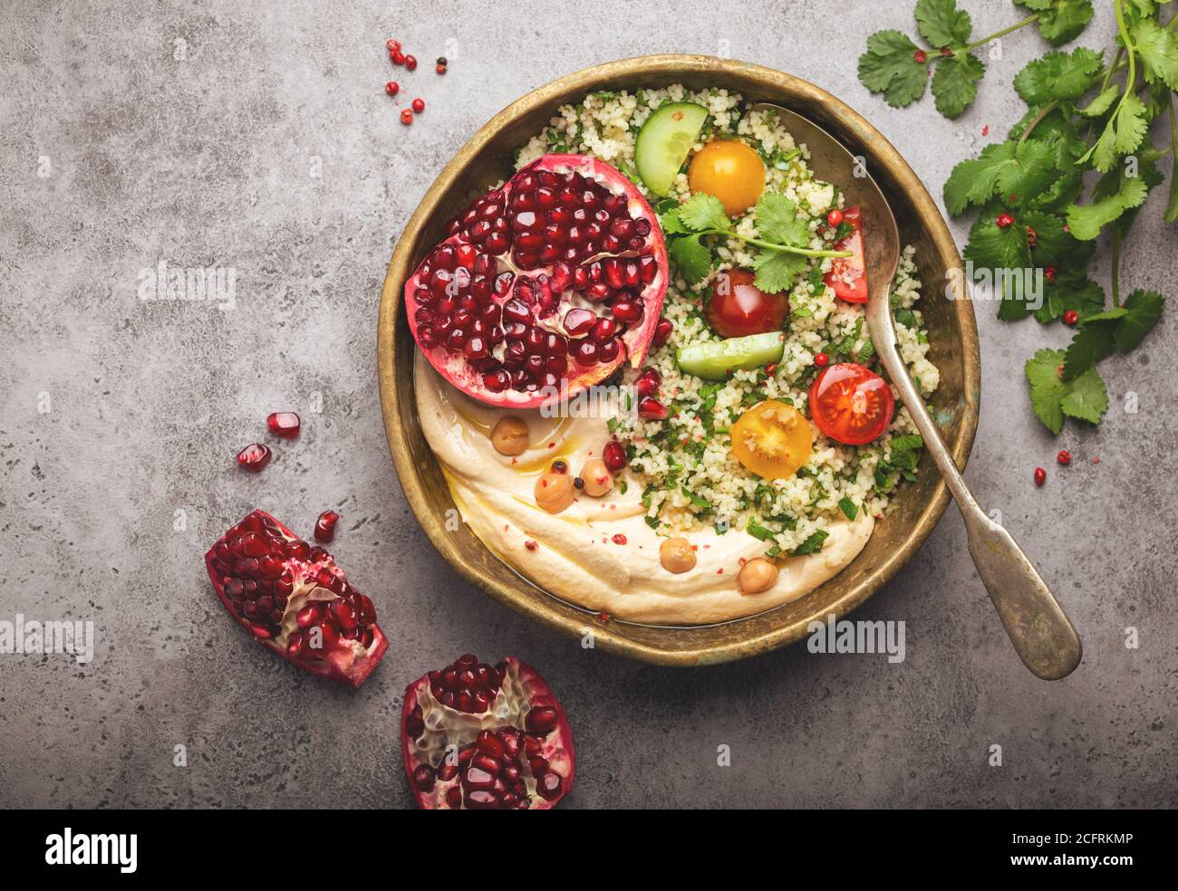 Middle eastern healthy food Stock Photo - Alamy