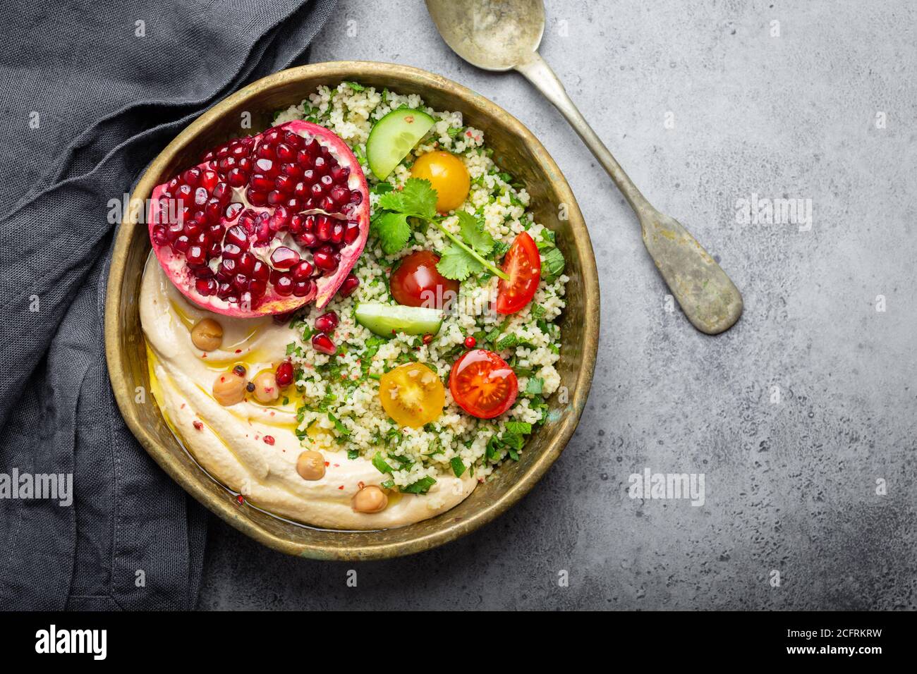Middle eastern healthy food Stock Photo - Alamy