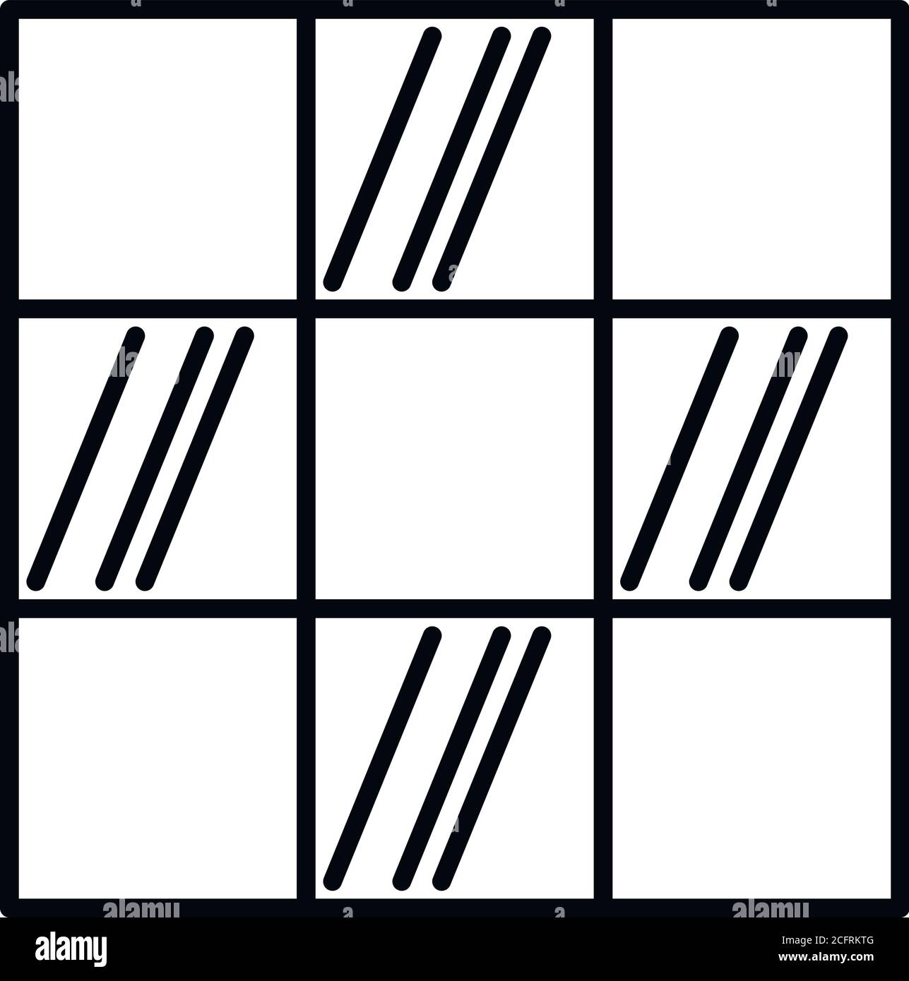 Wall tiler work icon. Outline wall tiler work vector icon for web ...