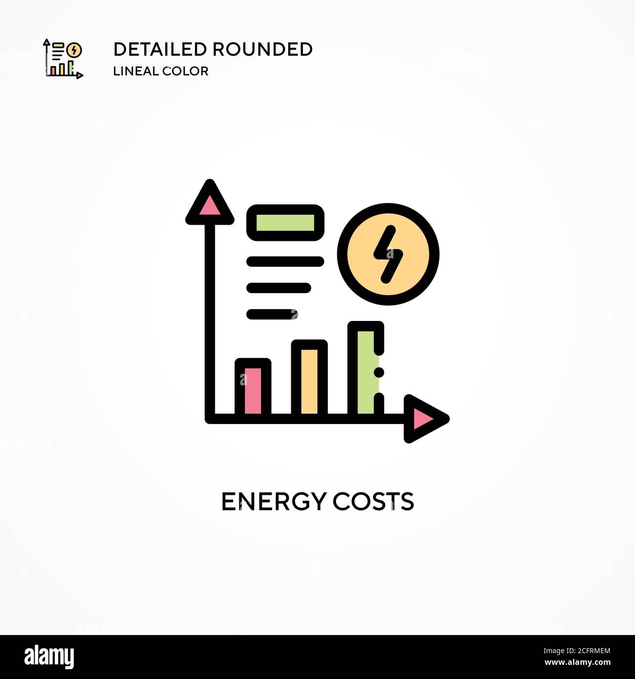 Reduce electricity costs Stock Vector Images - Alamy