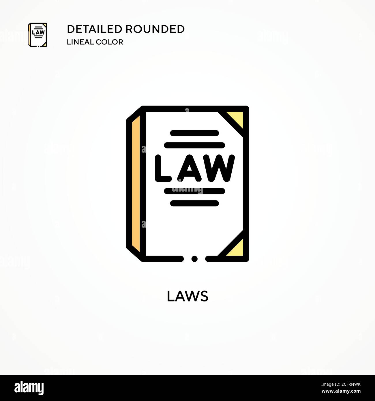 Laws vector icon. Modern vector illustration concepts. Easy to edit and ...