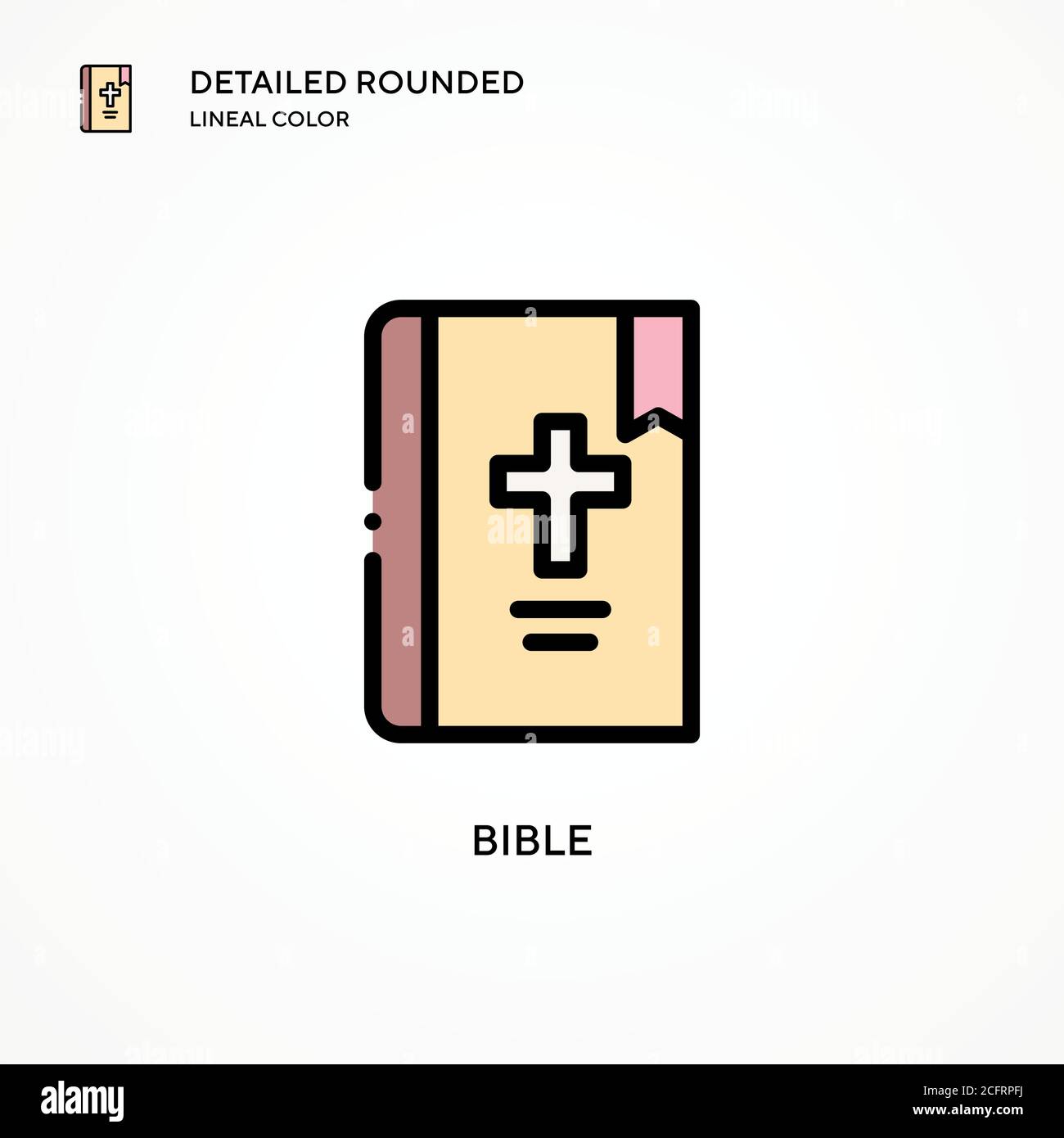 Bible vector icon. Modern vector illustration concepts. Easy to edit ...