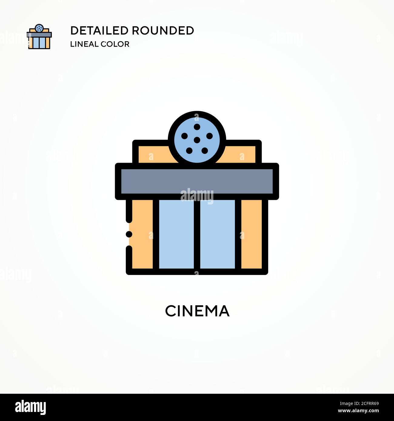 Cinema seat modern screen Cut Out Stock Images & Pictures - Alamy