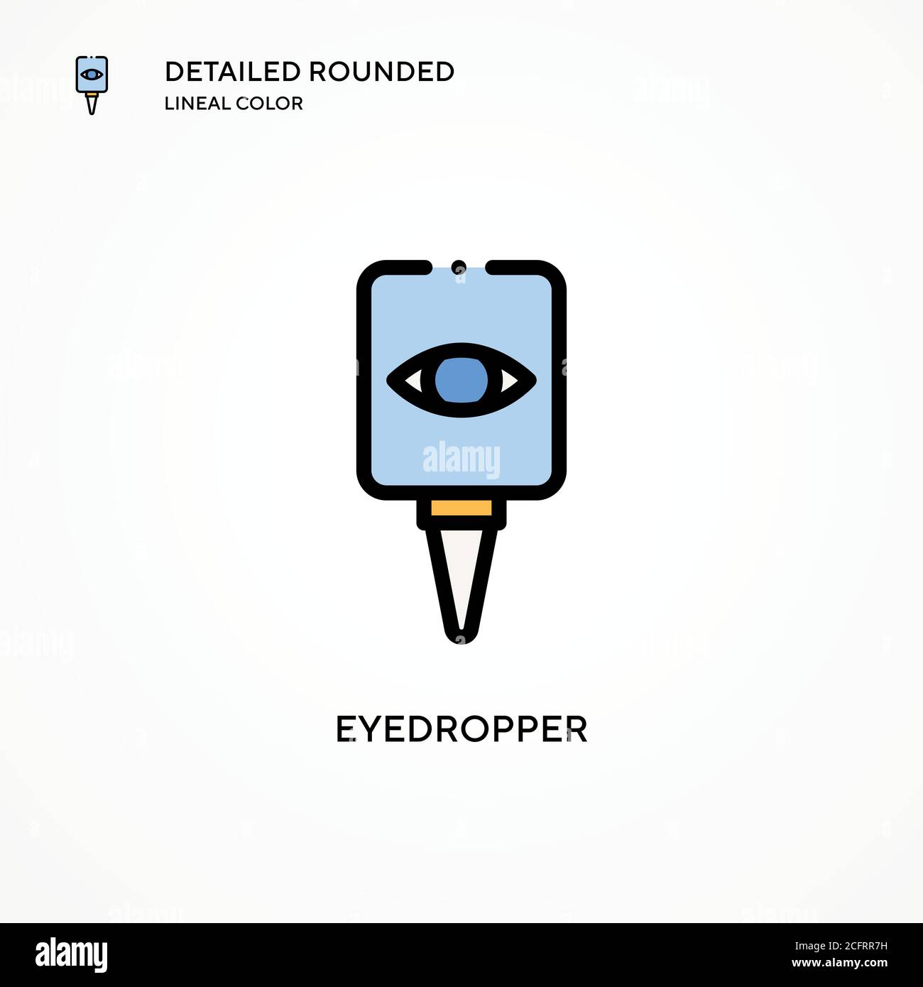 Eyedropper vector icon. Modern vector illustration concepts. Easy to ...