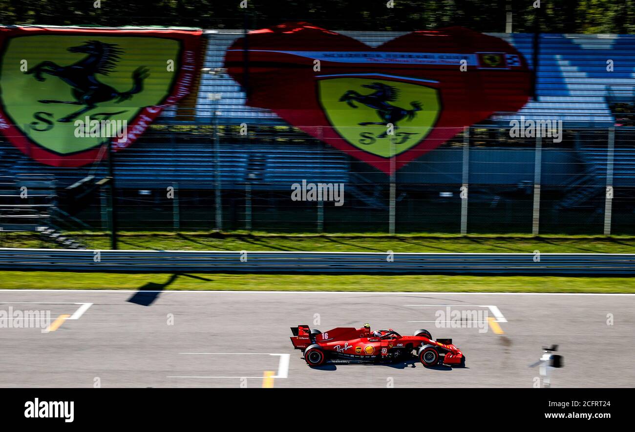 16 LECLERC Charles (mco), Scuderia Ferrari SF1000, action during the Formula 1 Gran Premio ...