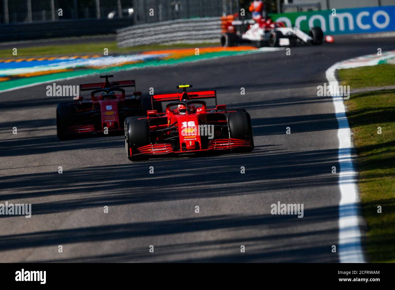16 LECLERC Charles (mco), Scuderia Ferrari SF1000, action during the Formula 1 Gran Premio ...