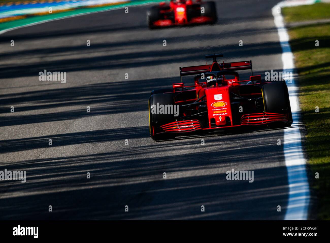 VETTEL Sebastian (ger), Scuderia Ferrari SF1000, action during the ...