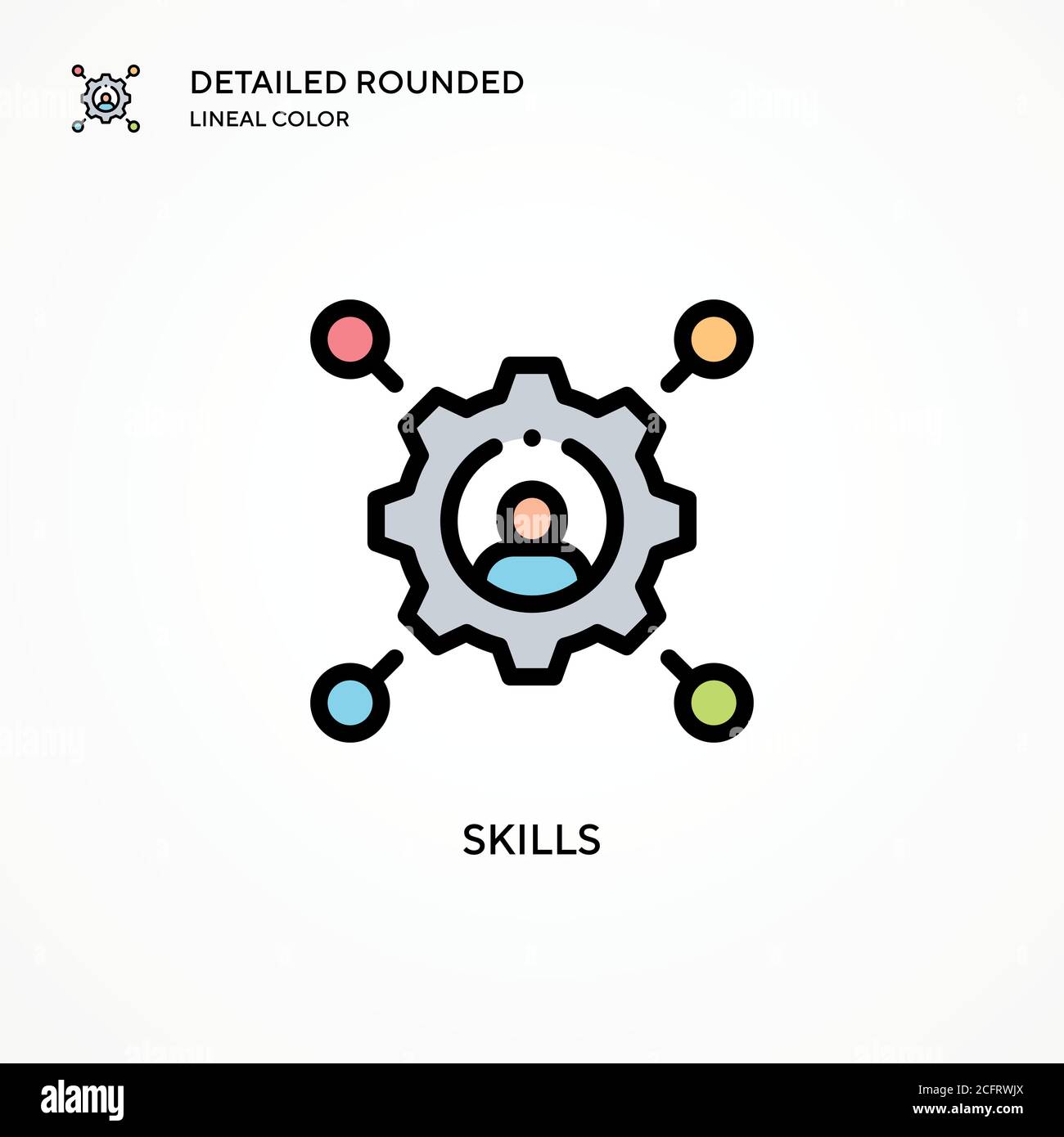 Skills vector icon. Modern vector illustration concepts. Easy to edit ...