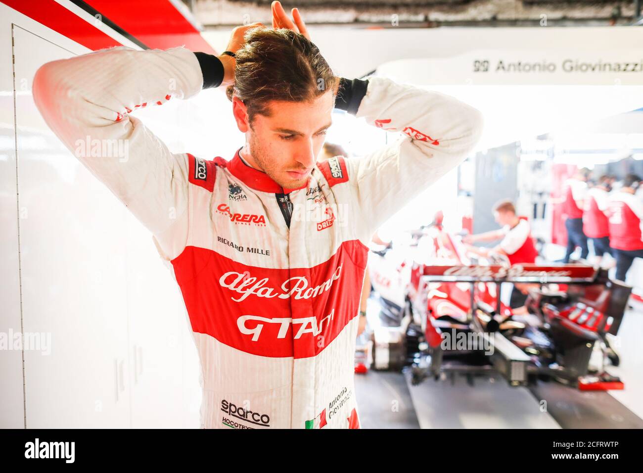 GIOVINAZZI Antonio (ita), Alfa Romeo Racing ORLEN C39, portrait during ...