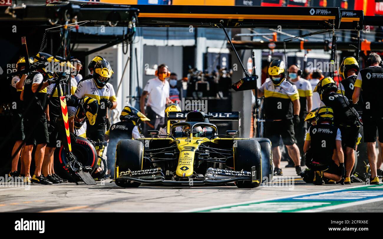 03 RICCIARDO Daniel (aus), Renault F1 Team RS20, action during the ...