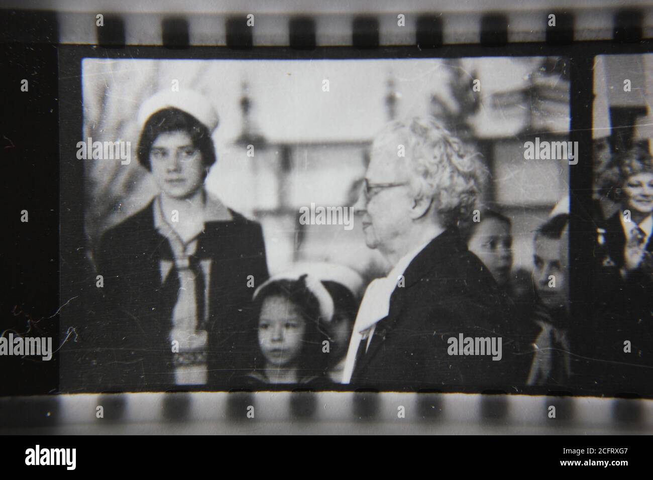 Fine 1970s vintage black and white photography of an older scout ...