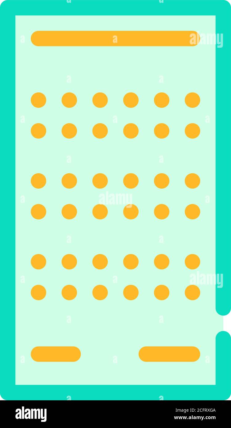 lottery card color icon vector isolated illustration Stock Vector Image ...