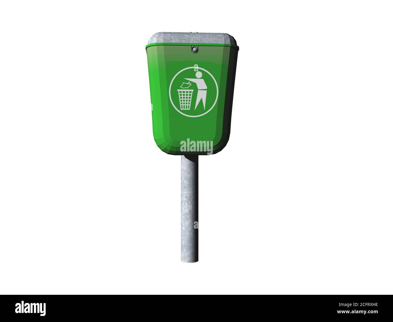 Green Waste box Stock Photo - Alamy