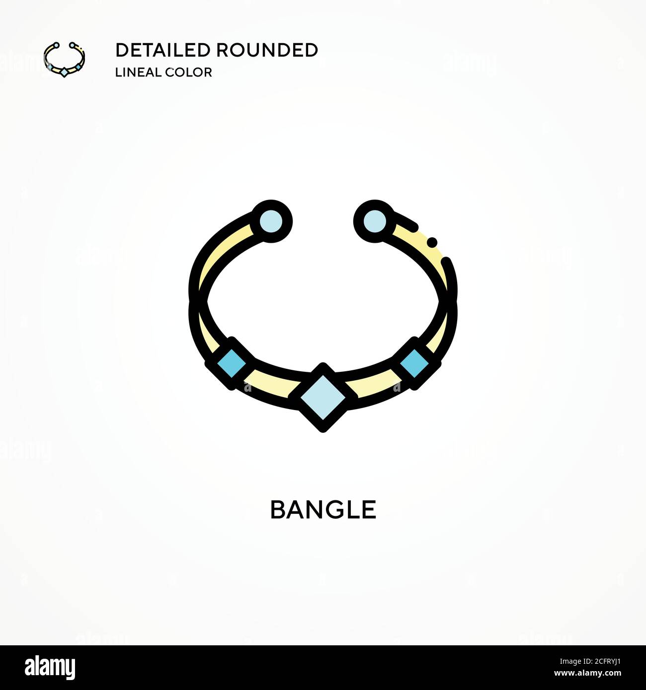 Bangles india Stock Vector Images - Alamy