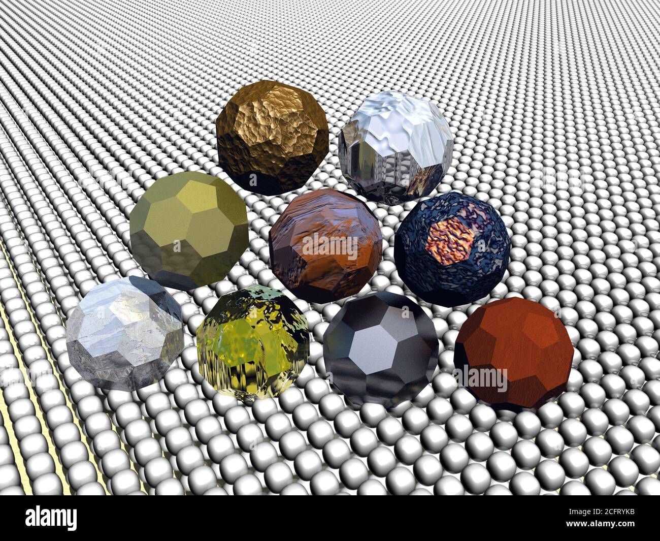 Ikosaeder auf Kugeloberfläche Stock Photo - Alamy