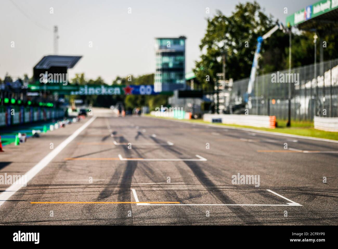 track, piste, during the Formula 1 Gran Premio Heineken D'italia 2020 ...