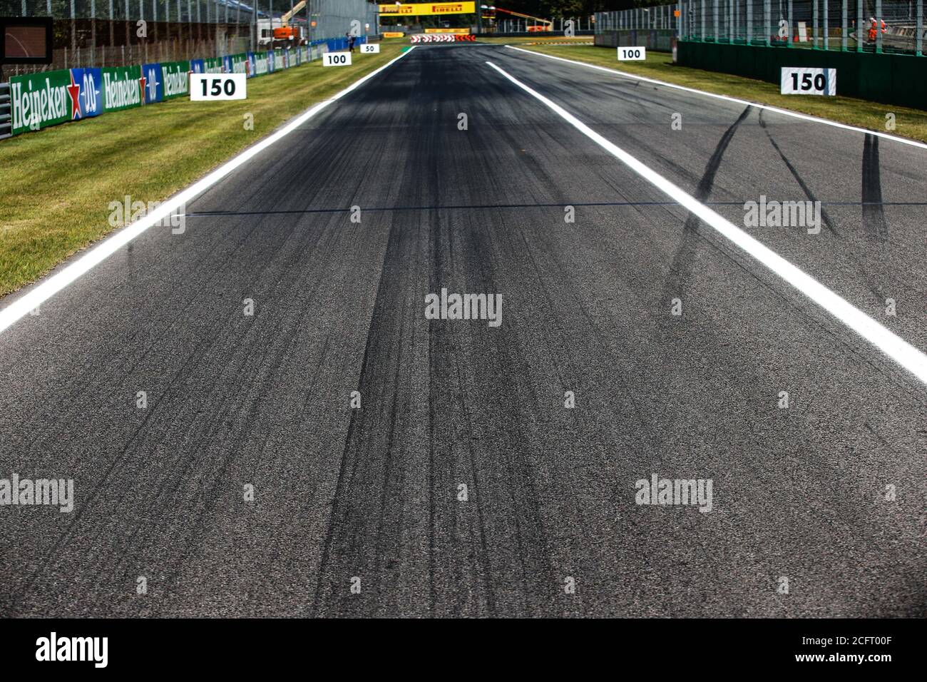 Track details during the Formula 1 Gran Premio Heineken D'italia 2020 ...