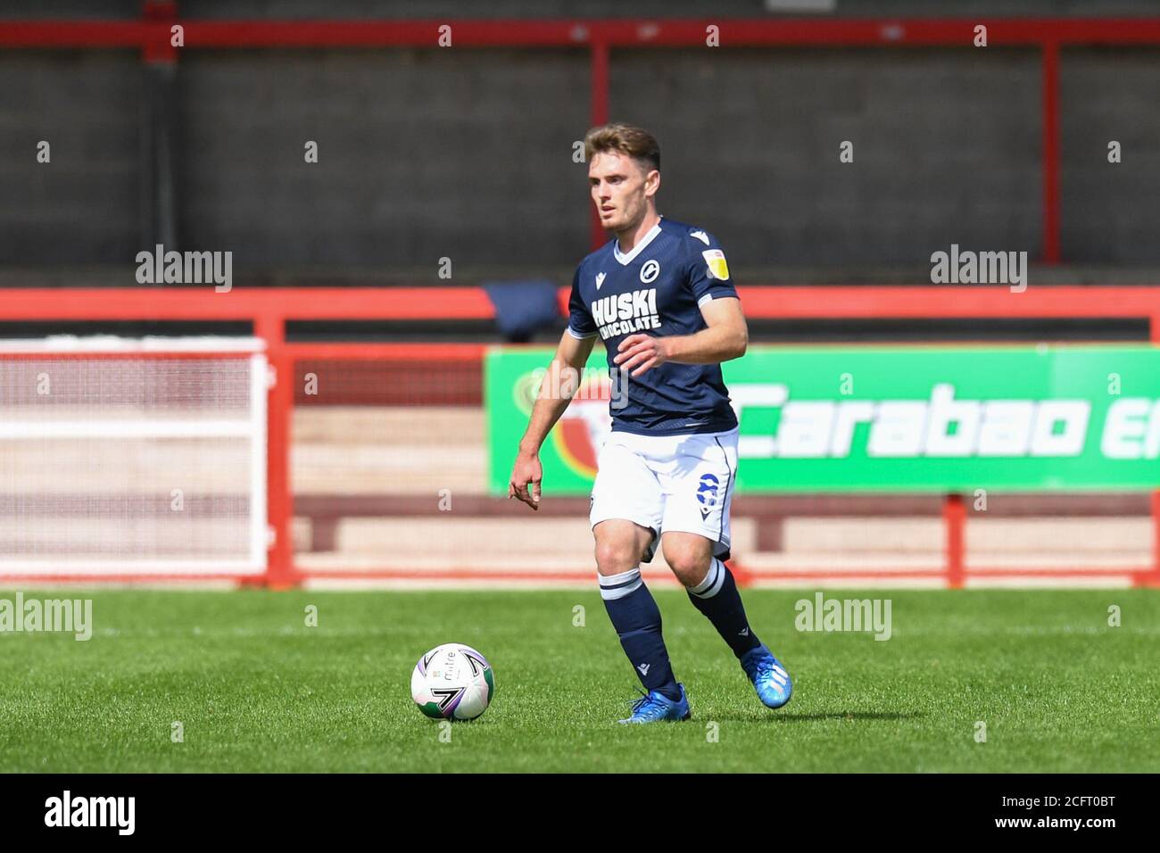 Ben Thompson (8) of Millwall FC with the ball Stock Photo - Alamy