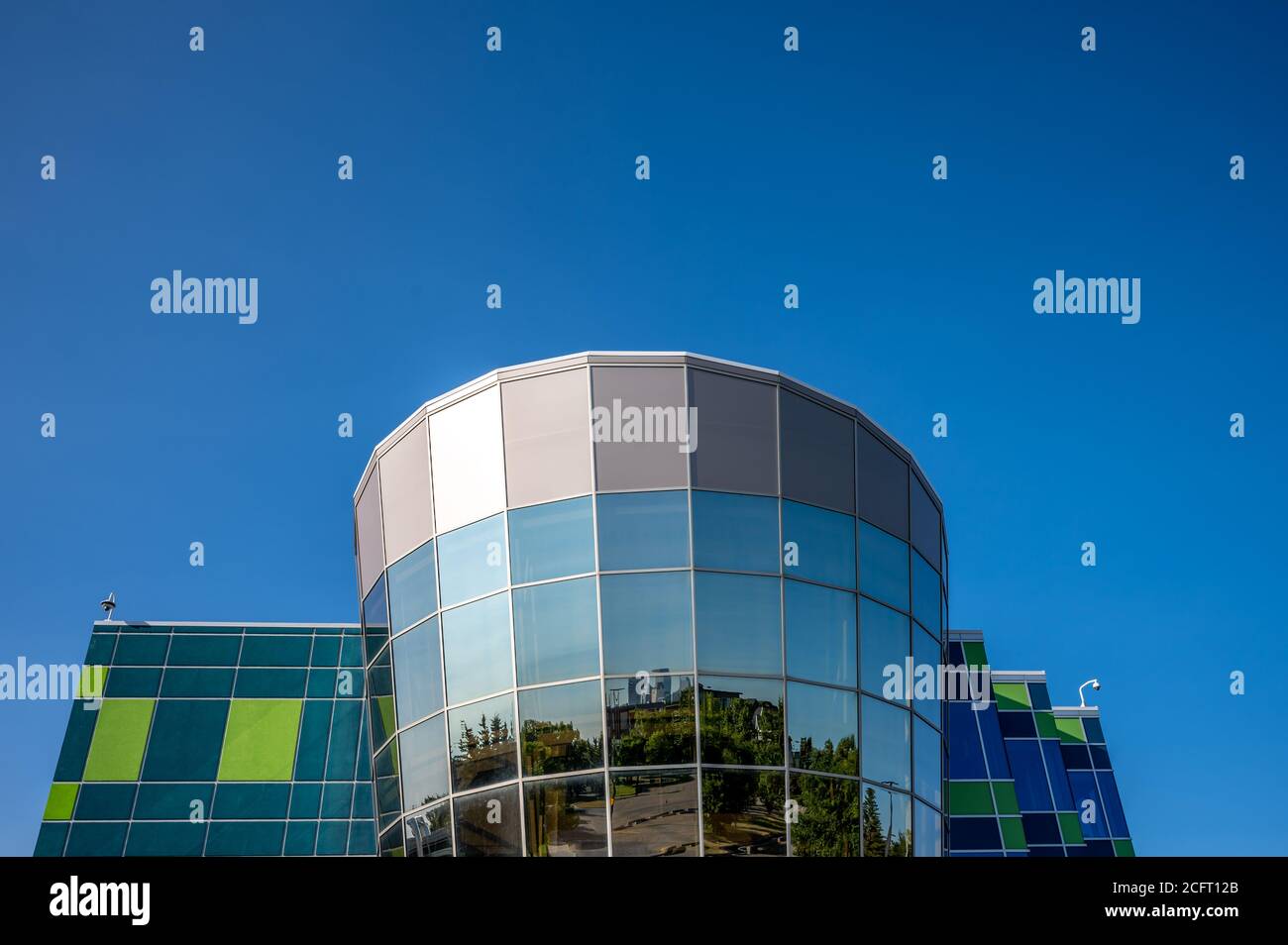 Exterior of buildings on the Mount Royal University Campus in Calgary ...