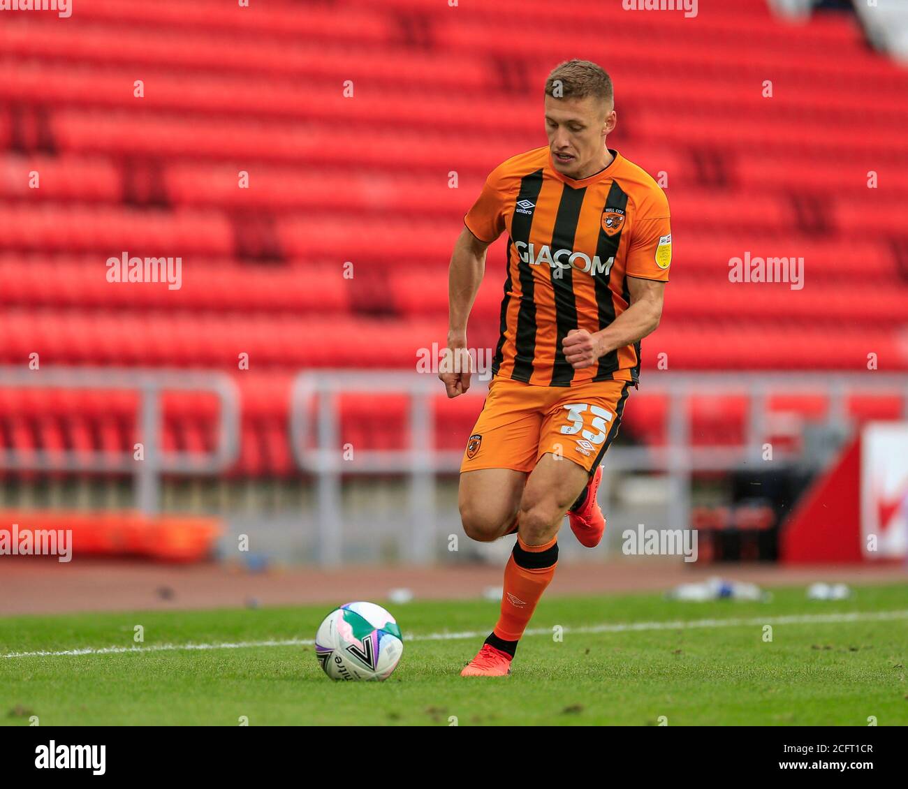 Greg Docherty (33) of Hull City in action Stock Photo - Alamy