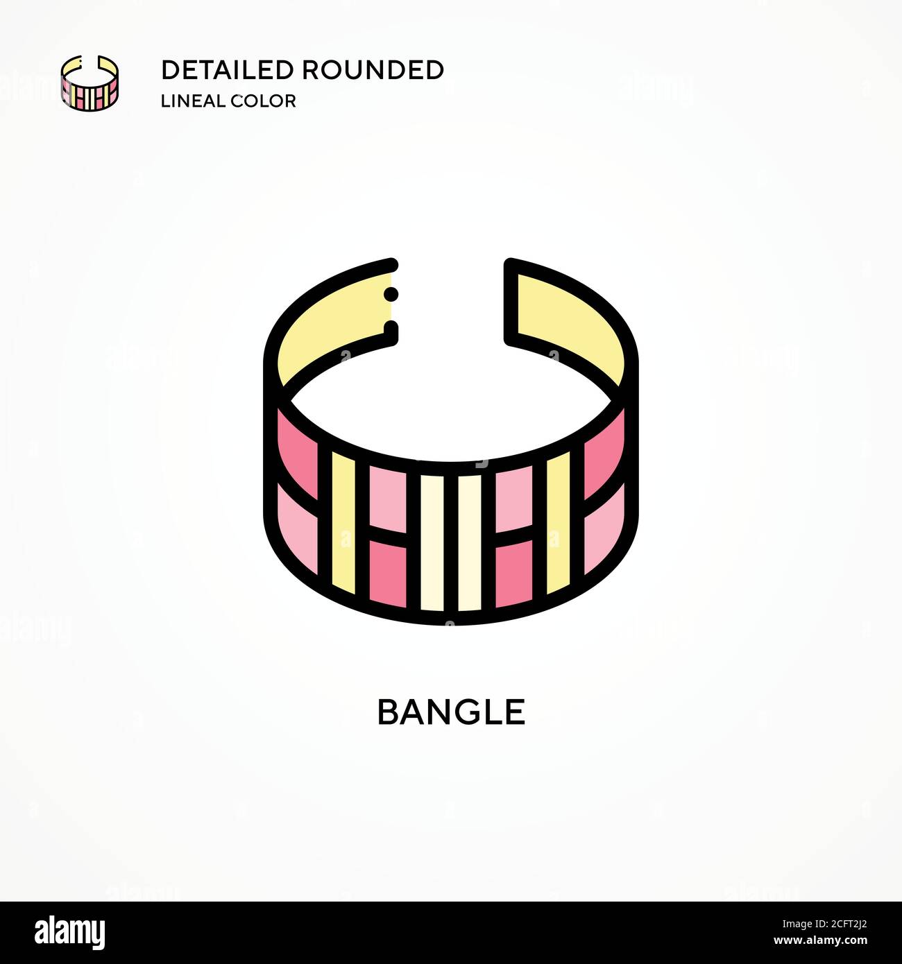 Colorful indian bangles Stock Vector Images - Alamy