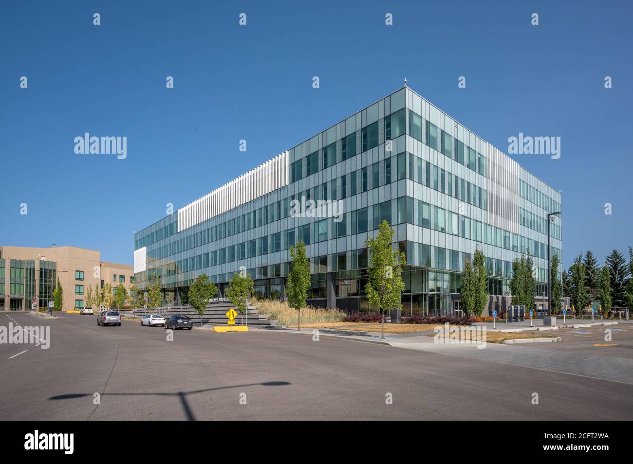 Calgary, Alberta - September 4, 2020: The Riddell Library and Learning ...